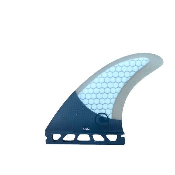 Surfboard Fins Large CM2 Futures Thruster - CARBON BASE | Curve ...